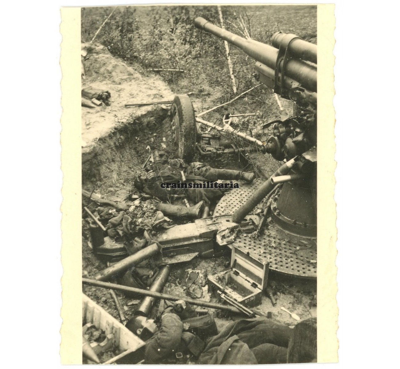 Crain's Militaria - Russian KIA Flak crew