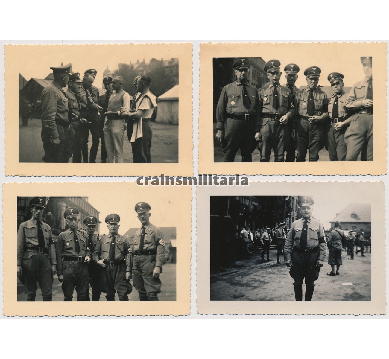 Crain's Militaria - NSDAP Members visiting Nürnberg