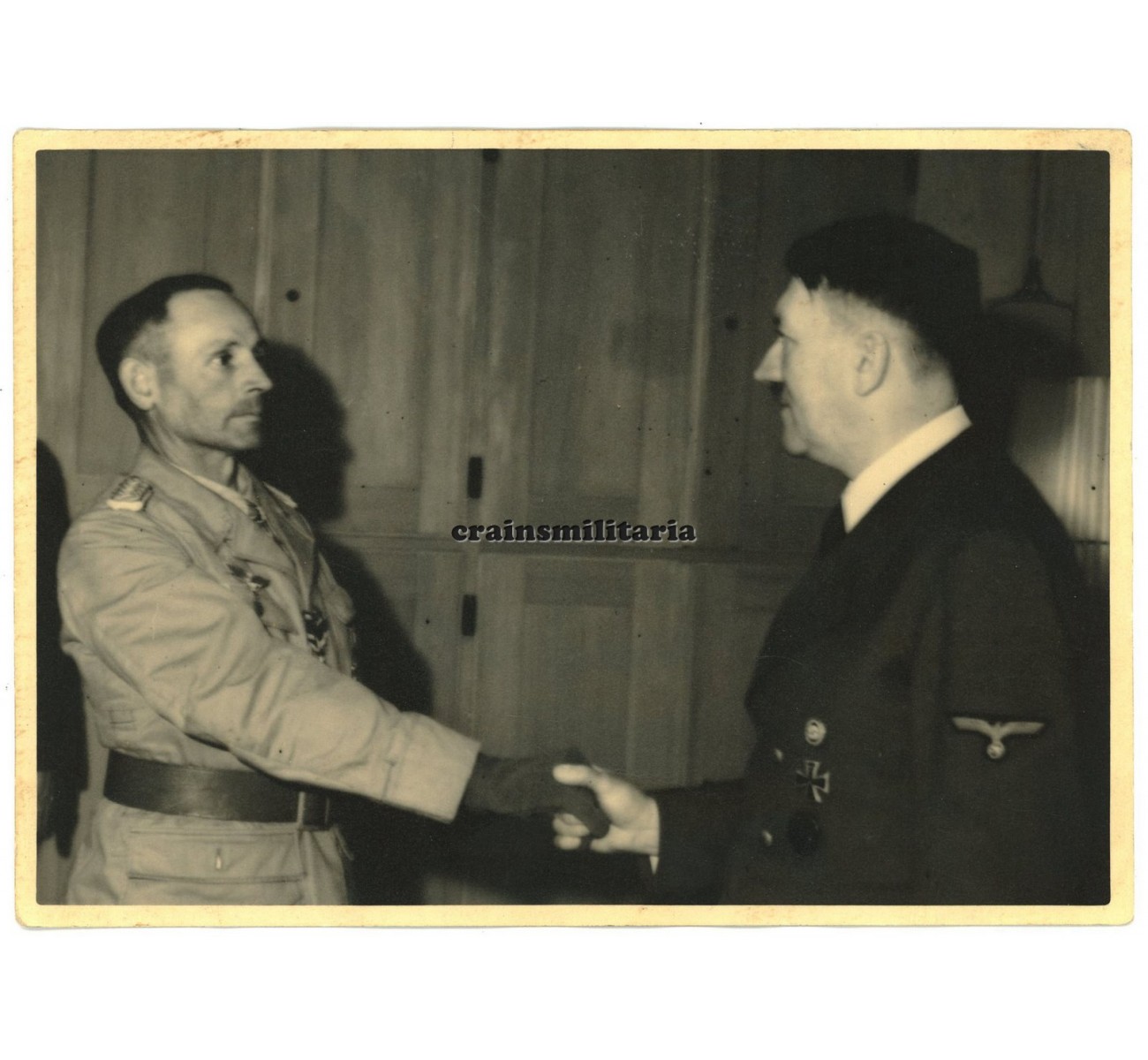 Crain's Militaria - Set of Erich Ramcke signed photos