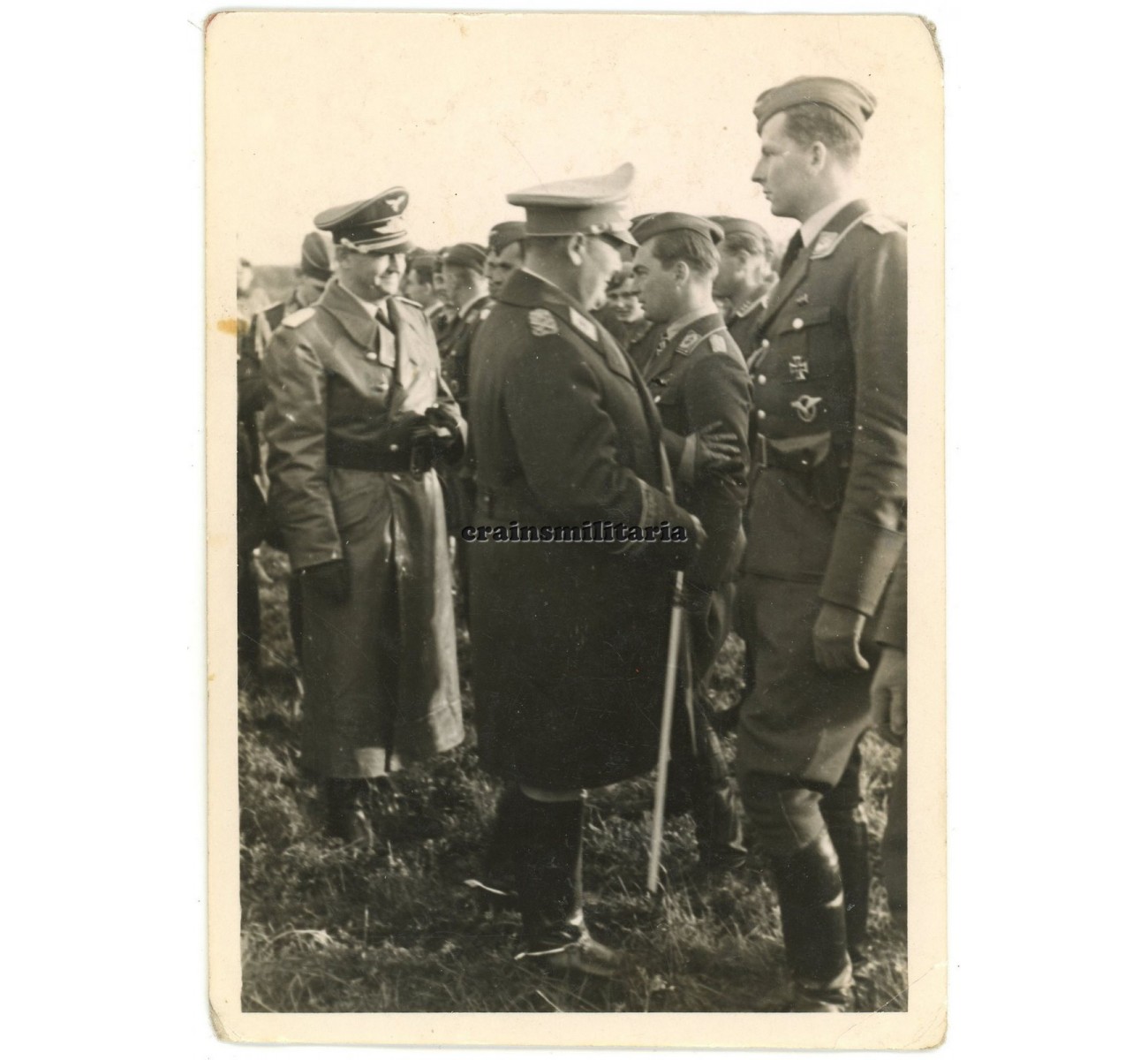 Crain's Militaria - Hermann Göring in pilot inspection