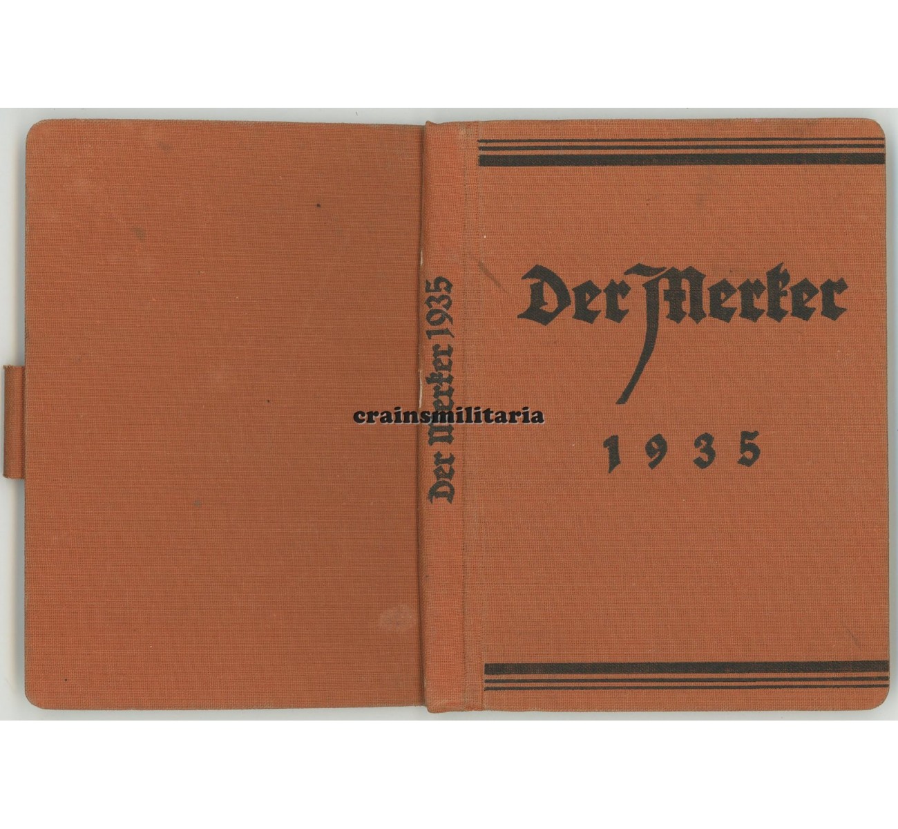 Crain's Militaria - Der Merker - 1935 pocket calendar with Hitler photo
